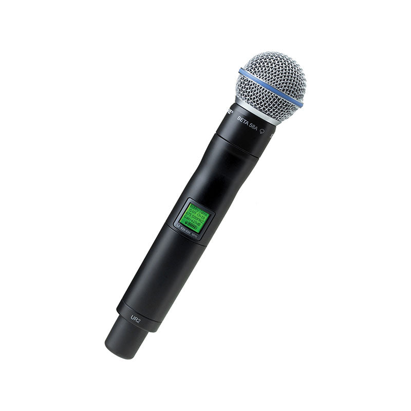 Shure UR2 Beta 58 Handheld Transmitter – Outline AV